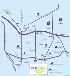 Rejoice Homes LLP Karma Rejoice Map - Undri, Pune Location Map