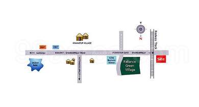 Reliance Builders Reliance Enclave Map - Shankarpally, Rangareddy ...