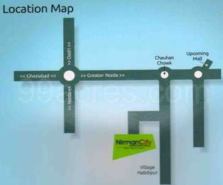 Renowned Group Builders Renowned Nirman City Map - Greater Noida West ...