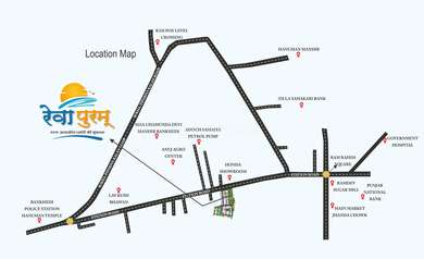 Rewa Puram Developers Rewa Puram Map - Bankhedi, Bhopal Location Map