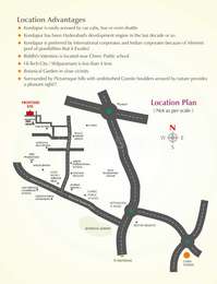 Riddhi Builders Riddhis Valentino Map - Serilingampally, Hyderabad ...