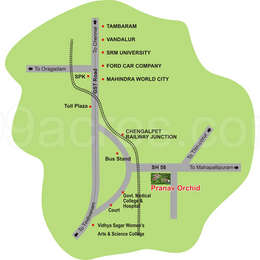Right Angle Properties Right Angle Pranav Orchid Map - Padappai ...