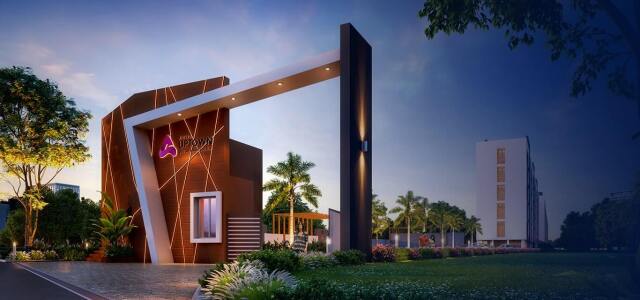 2 BHK Apartment / Flat for sale in Rigved Uptown Balewadi Pune - 714 Sq. Ft.- 3rd floor (out of 7)