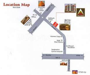 Rishi Jaideep Group of Companies Rishi Hillside Map - Nizampet ...