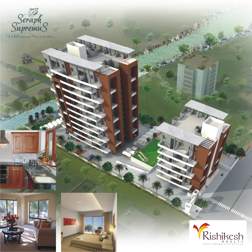 Rishikesh Seraph Supremus Bavdhan, Pune | Price List & Brochure, Floor ...