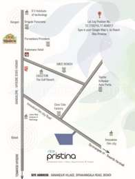 Riteway Projects Rite Pristina Map - Bidadi, Bangalore Location Map