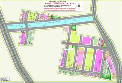Riyasat Infra Developers Riyasat Govindam Map - Tonk Road, Jaipur Location Map
