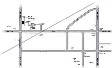 RK Constructions RK Ishaan Bungalows Map - Thaltej, Ahmedabad West ...