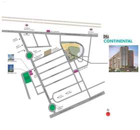 RNA Corp. RNA Continental Map - Chembur (East), Mumbai Harbour Location Map