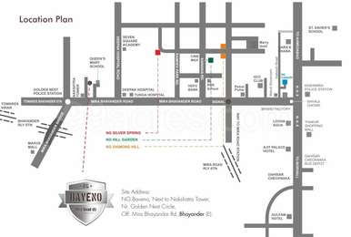RNA Builders NG NG Baveno Map - Bhayandar East, Mumbai Location Map