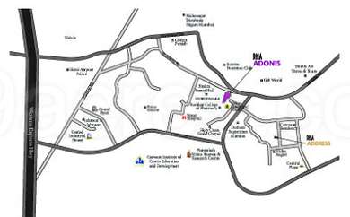 RNA Corp. RNA Adonis Map - Kalina, Mumbai South West Location Map