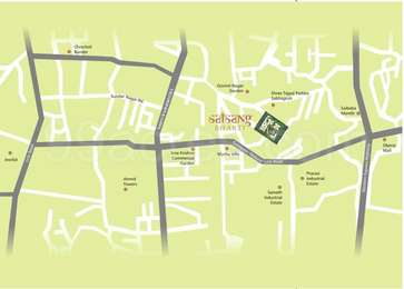 Roha Infrastructure Developer Roha Satsang Bharti Map - Upper Govind ...