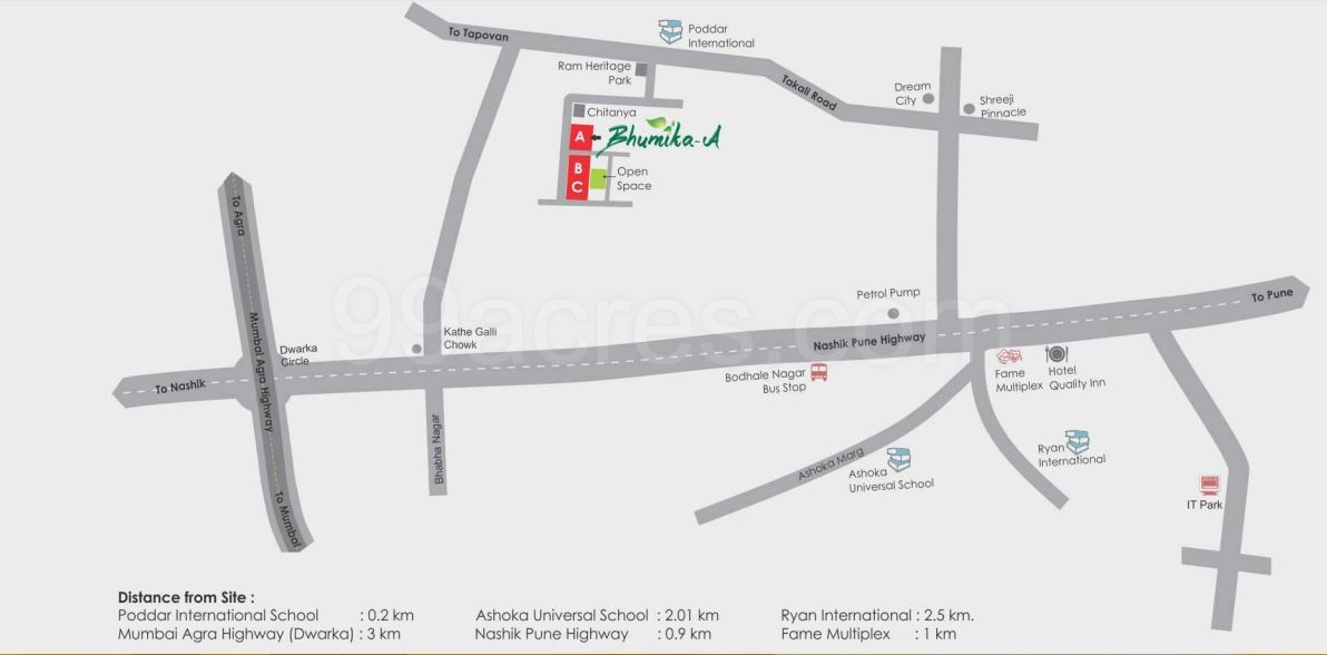 Roongta Shree Bhumika A Samta Nagar, Nasik | Price List, Location ...