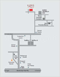 Lalit Roongta Group Roongta Shree Tirumala Kuber Map - Pandav Nagari ...