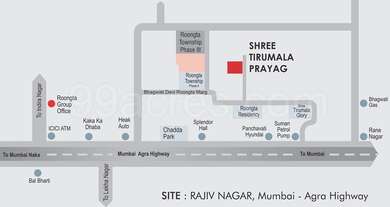 Lalit Roongta Group Roongta Shree Tirumala Prayag Map - Rajiv Nagar ...