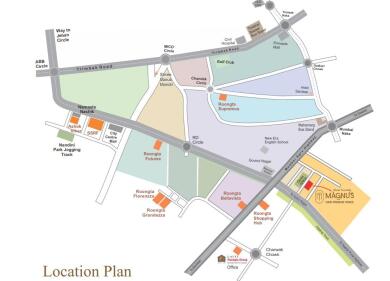Lalit Roongta Group Roongta Shree Tirumala Magnus Apartment Map ...