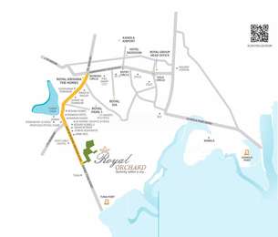 Royal Buildspace LLP Royal Orchard Map - Shinay, Kutch Location Map