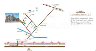 Royal Enterprises Karjat Royal Heritage Map - Vangani, Mumbai Location Map