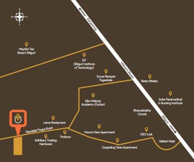 Royal Enterprises Salbari Royal Residency Map - Salbari, Siliguri ...