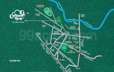 Royal Group Baner Royal Abhimaan Vishwa Map - Chikhali, Pune Location Map