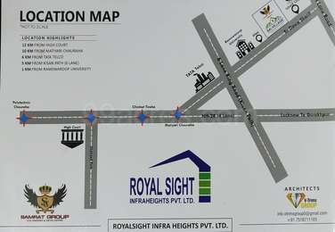 Royal Sight Infraheights and Samrat Group Sai Village Map - Dewa Road ...