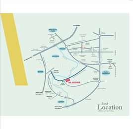 RR Lunkad 66 Avenue Map - Pimple Nilakh, Pune Location Map