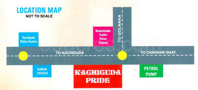 RSG & SKG Builders RSG Kachiguda Pride Map - Kachiguda, Hyderabad ...