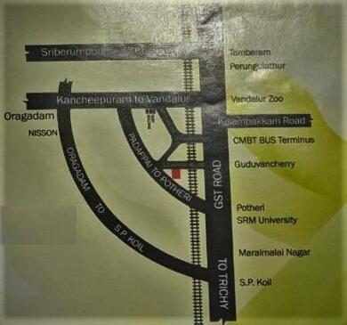 RTR Builders RTR Grand Luxury Villa Plot Map - Padappai, Chennai ...