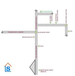 Ruby Paradise Map - Hoskote, Bangalore East Location Map