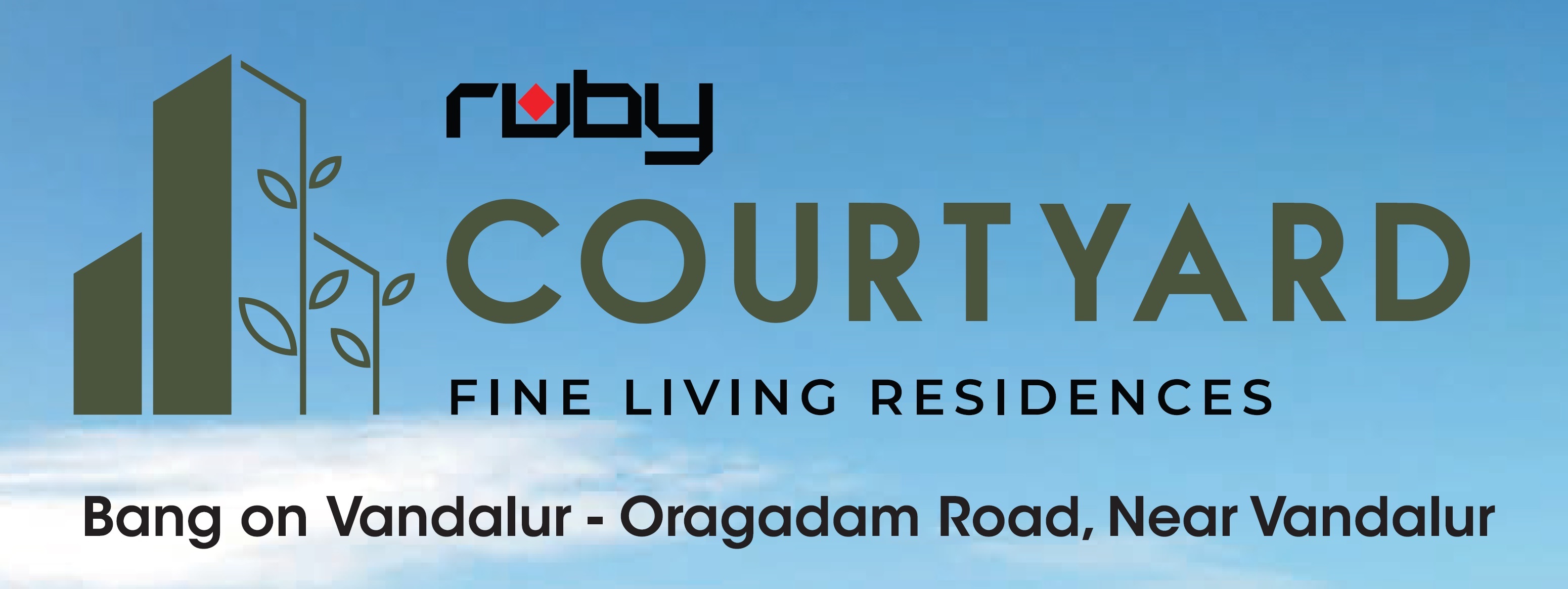 Ruby Builders and Promoters Ruby Courtyard Floor Plan - Vandalur, GST Road