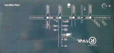 Rudra Developers Vadodara Vraj 21 Bungalows Map - Ajwa Road, Vadodara ...