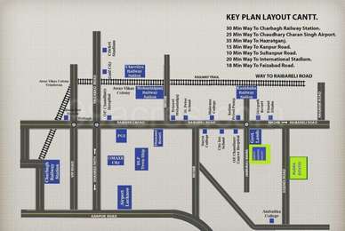 Rudraksh Infra Nirman Rudraksh Smriti Sadhana Valley Map - Mohanlalganj ...