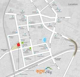 Rudram Developer Rudram Sky Map - New Ranip, Ahmedabad North Location Map