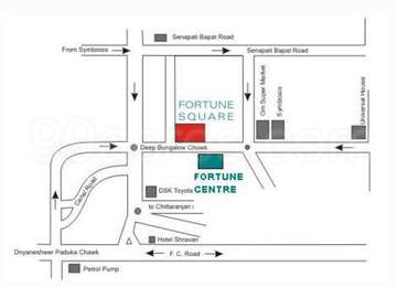 Ruikar Constructions Ruikar Fortune Square Map - Model Colony, Pune ...