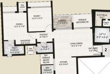 Runal Developers Runal Gateway Floor Plan - Ravet, Pune