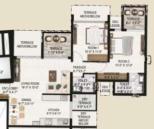 Runal Developers Runal Gateway Floor Plan - Ravet, Pune