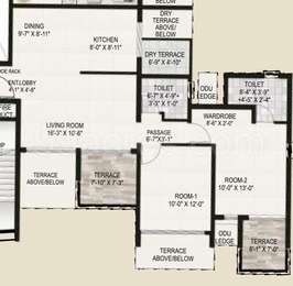 Runal Developers Runal Gateway Floor Plan - Ravet, Pune
