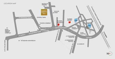 Runwal Developers Runwal Garden City Map - Dhokali, Thane Location Map