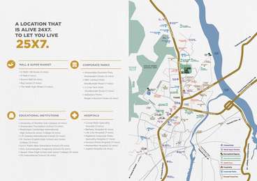 Runwal Group Codename 25 Hour Life Map - Manpada, Thane Location Map