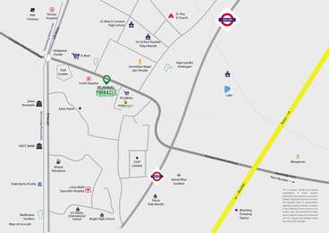 Runwal Group Runwal Pinnacle Map - Mulund West, Mumbai Location Map