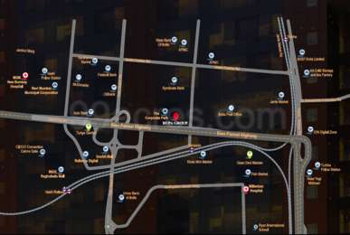 Rupa Group Rupa Sapphire Map - Sanpada, Navi Mumbai Location Map