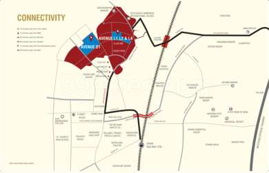 Rustomjee Builders Rustomjee Global City Map - Virar West, Mumbai ...