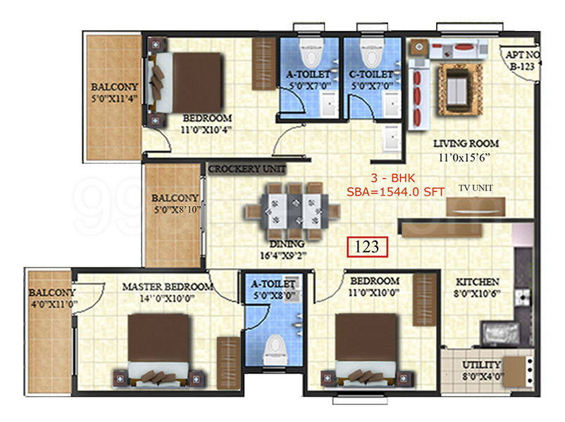 SV Constructions SV Brindavanam Floor Plan - SV Brindavanam Panathur ...