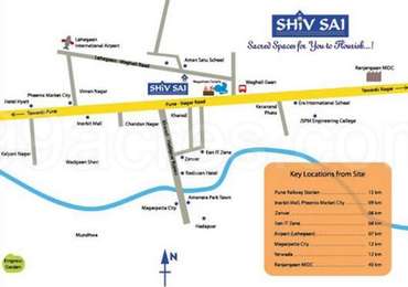 S Balan Group S Balan Shiv Sai Map - Wagholi, Pune Location Map