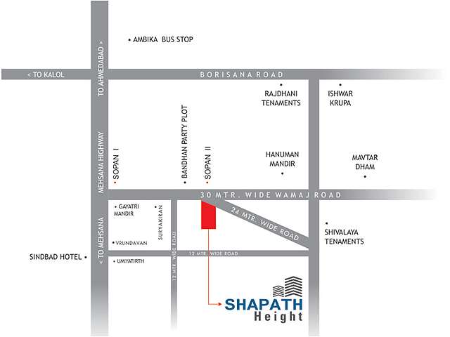 S Shapath Height Kalol, Gandhinagar Resale Price List, Brochure, Floor ...
