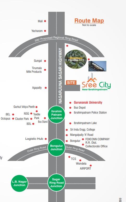 S R Sree City Hyderabad, Ibrahimpatnam | Price List & Brochure, Floor ...
