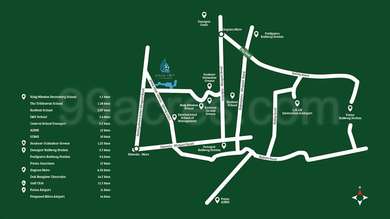 Saakaar Constructions Saakaar Aqua City Map - Danapur, Patna Location Map