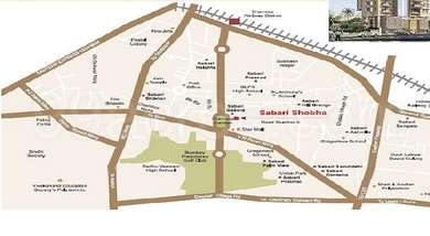 Sabari Group Builders Sabari Shobha Map - Chembur East, Mumbai Location Map