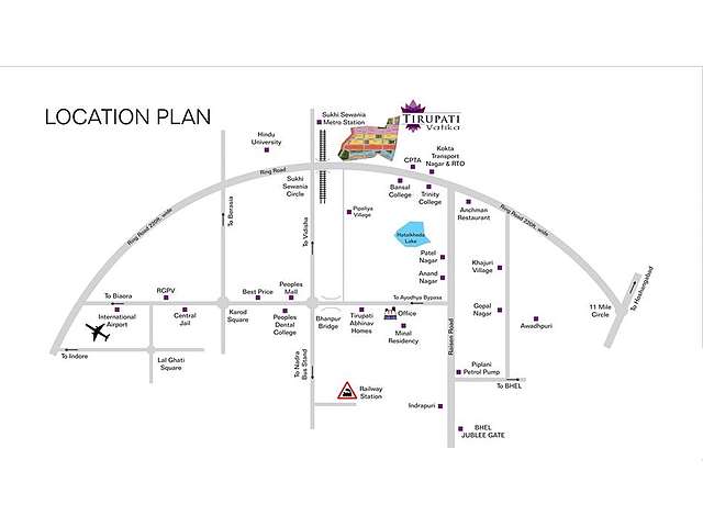 SABS Tirupati Vatika Bhopal, Kalyanpur Resale Price List, Brochure ...