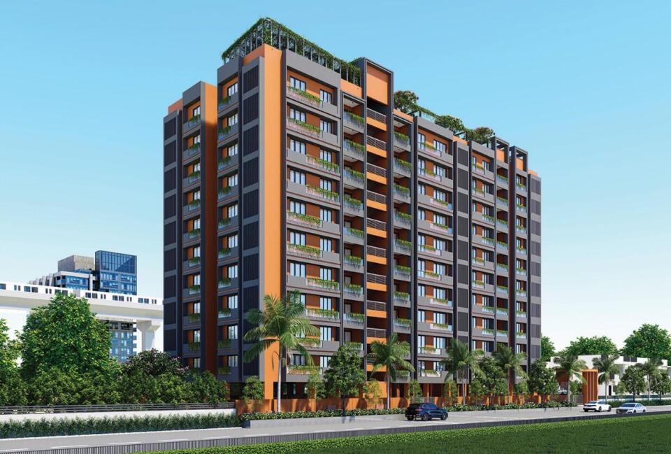 Shruti Apartment Memnagar, 132 Ft Ring Road | Price List & Brochure ...
